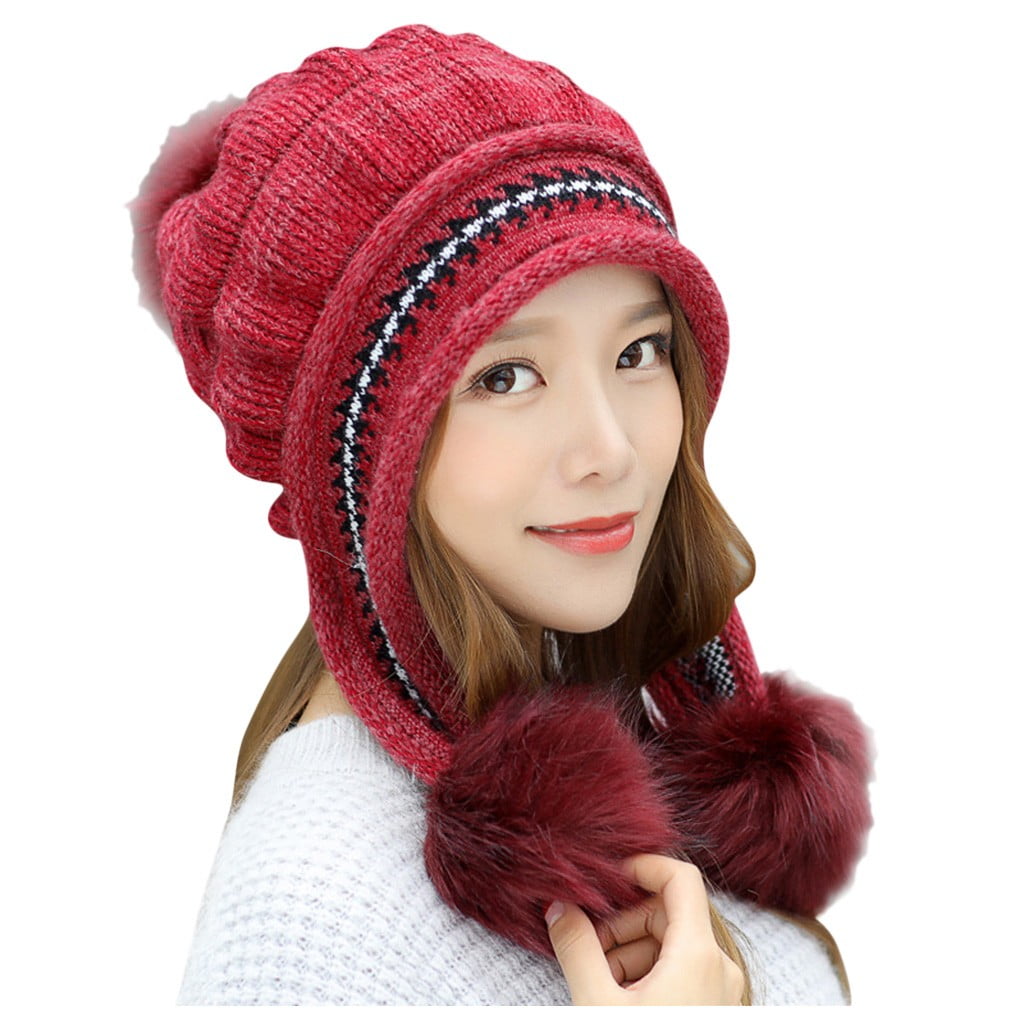 TAIAOJING Beanie Hats for Women Men Hat Fashion Wool Hats Women Keep ...