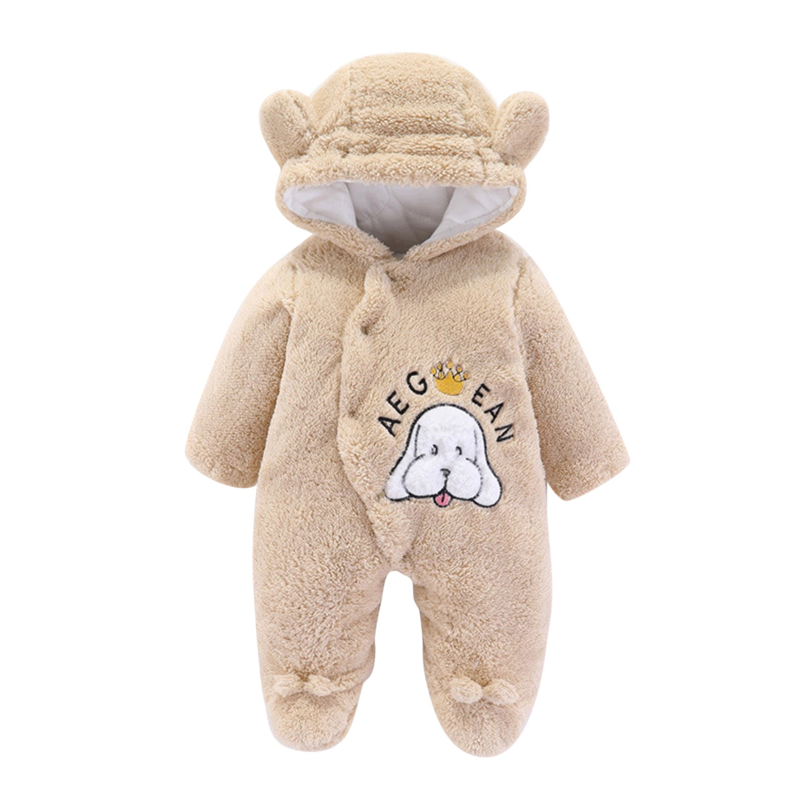 TAIAOJING Bear Warmer Snowsuit Baby Boys Girls Long Sleeve Cute Cartoon ...
