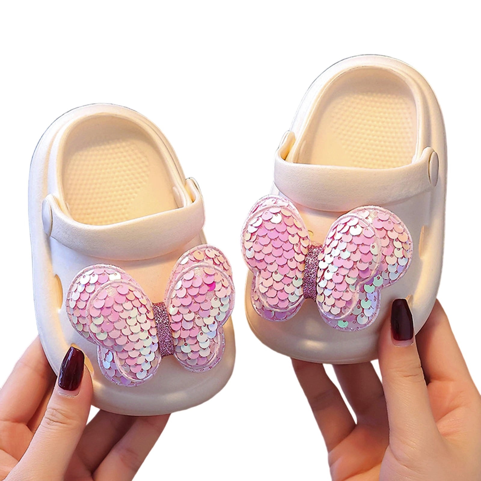 TAIAOJING Boys Slippers For Toddlers 1-5 Years Soft Sole Casual Slides ...