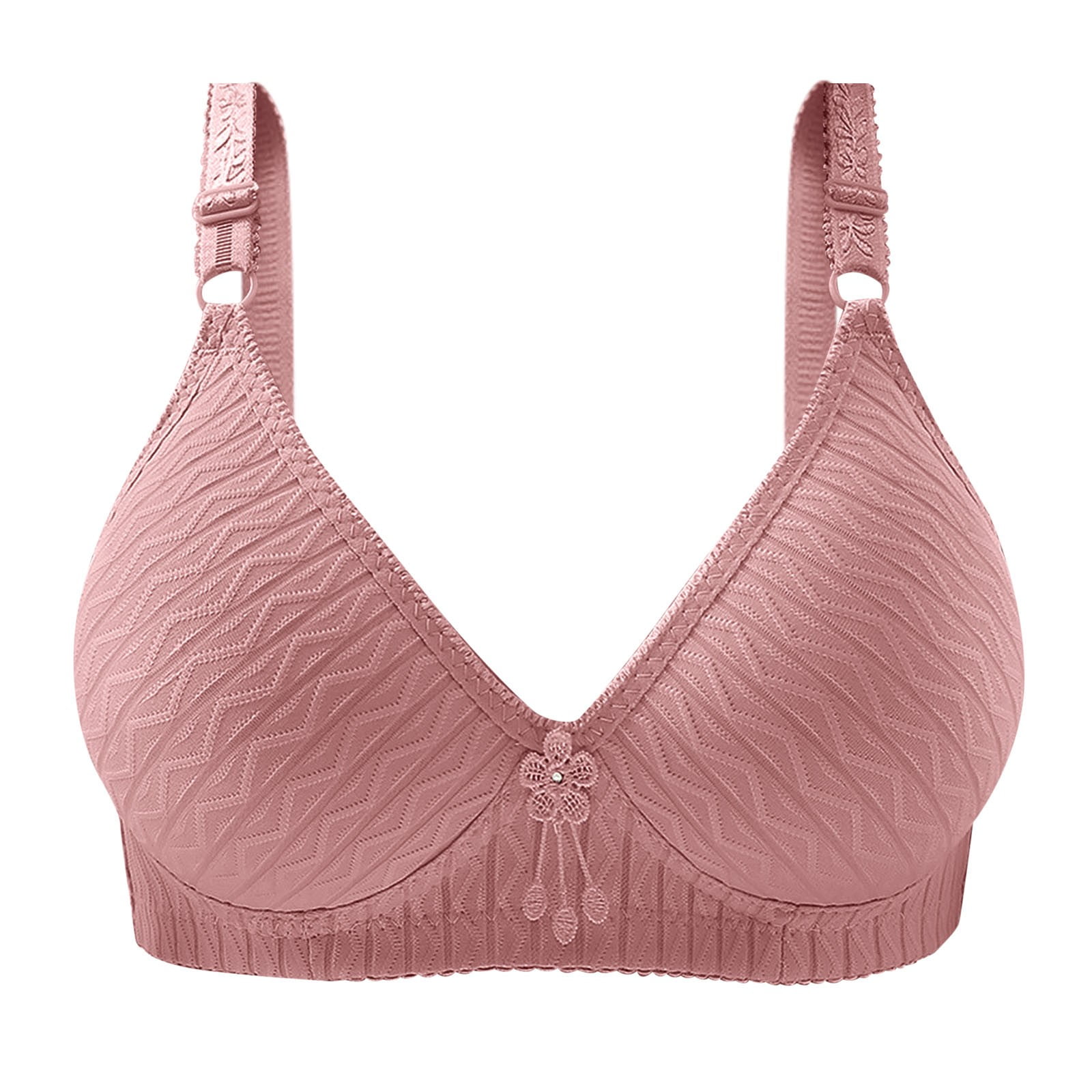 TAIAOJING Bras For Women No Steel Ring Underwear Open Back Haped Bra ...