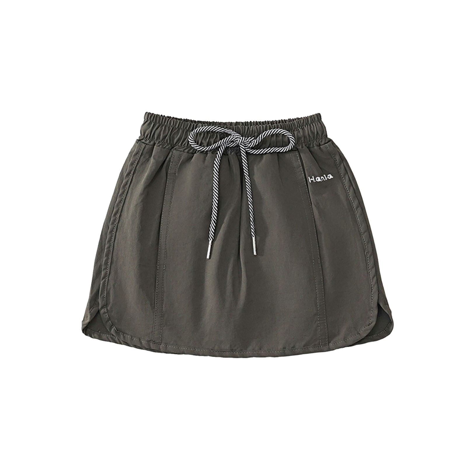 TAIAOJING Girls Cargo Skirts For Toddlers Kids High Waist Elastic ...