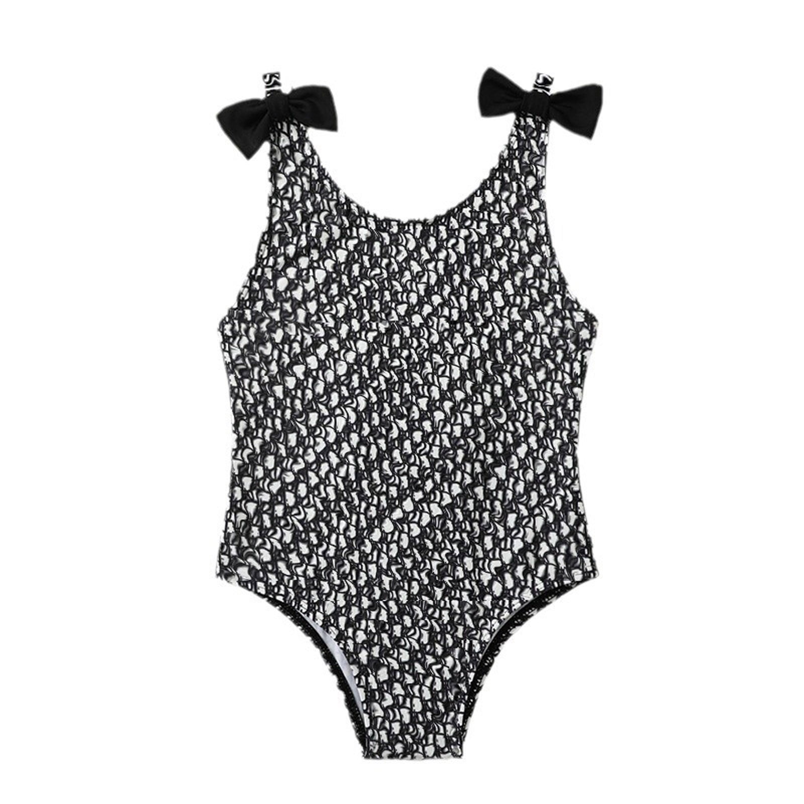 TAIAOJING Girls Swimwear Onesie Monokini Swimsuit Pool Tropical Summer ...