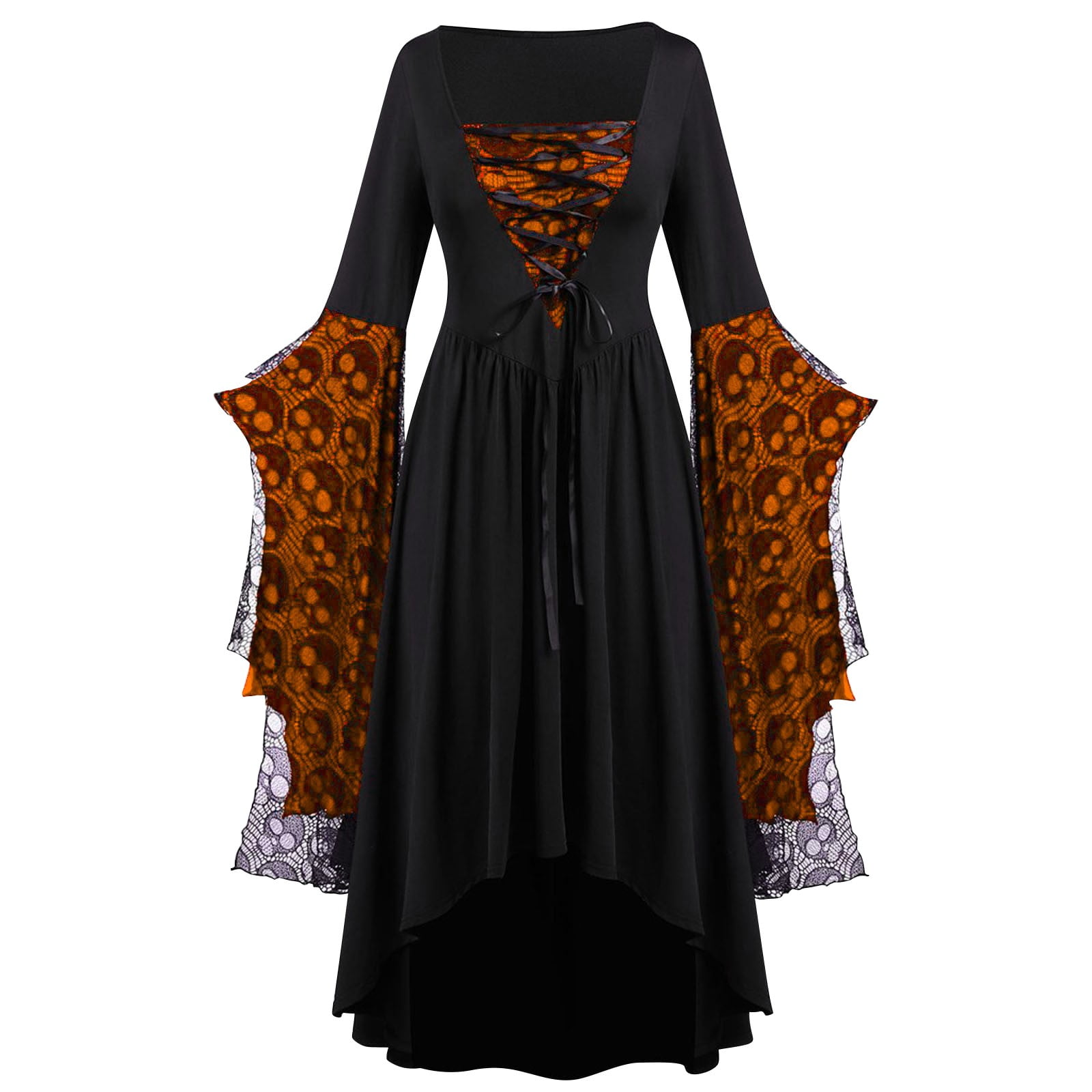TAIAOJING Gothic Steampunk Camisole Off Shoulder Sleeve Button ...