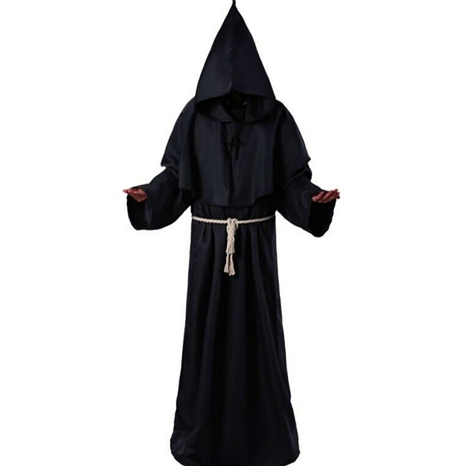 TAIAOJING Hallowmas Party Costumes Retro Monk Robe Costumes Priest ...