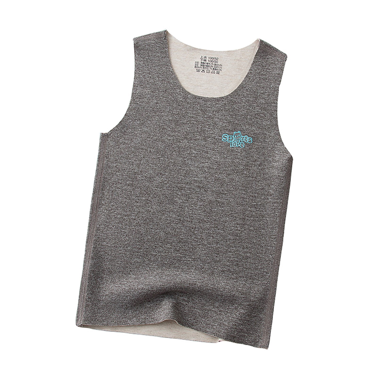TAIAOJING Toddler Child Warm Vest Spring For Boys Girls Solid Color ...