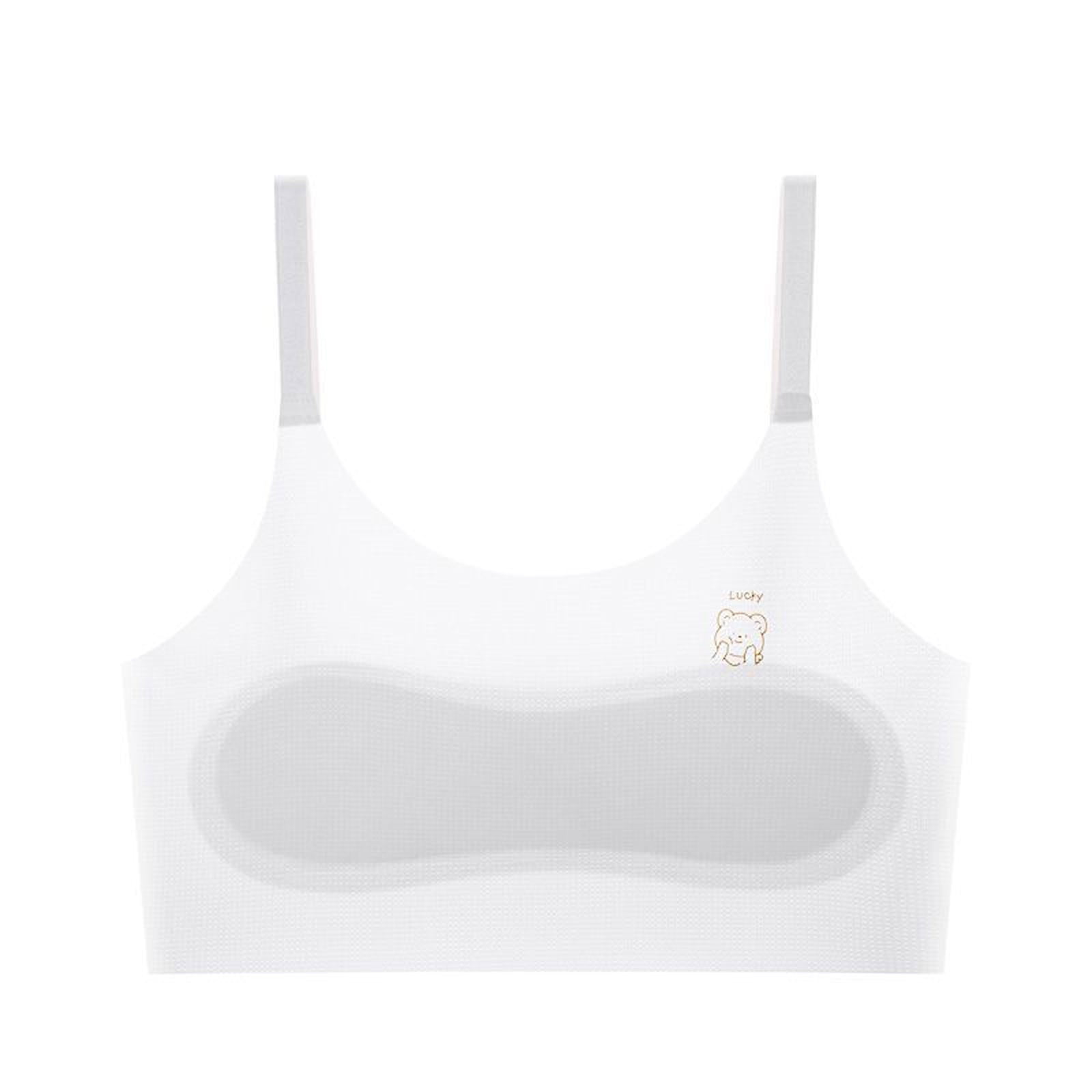 TAIAOJING Kids Training Bras For Girls Teen Sports Bras Comfort Soft ...