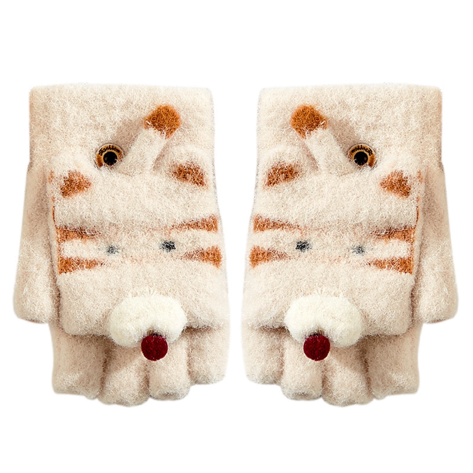 TAIAOJING Kids Winter Snow Ski Gloves Toddler Children Warm Gloves Baby ...