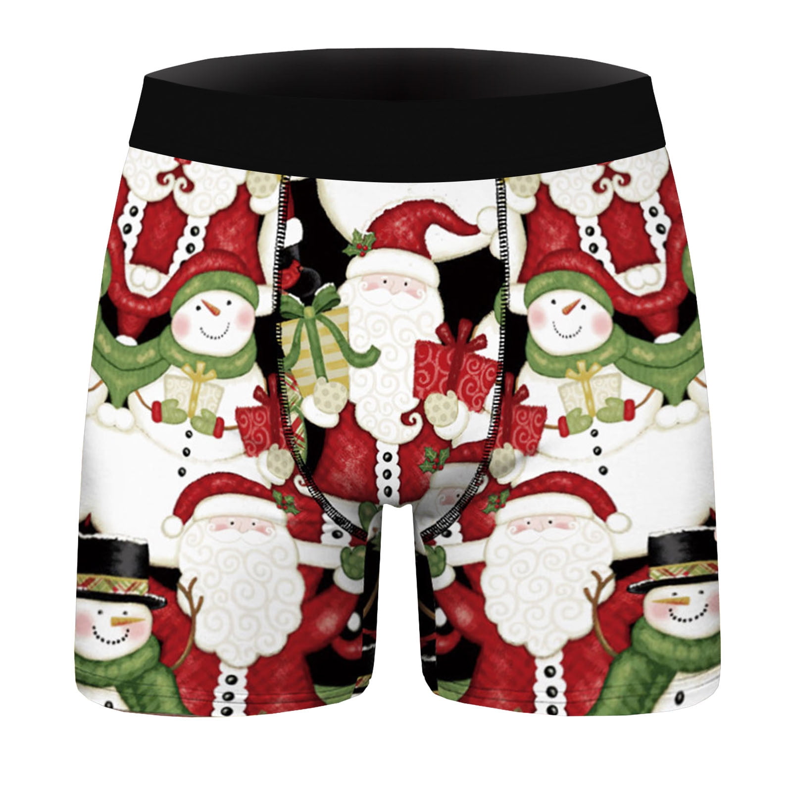 TAIAOJING Mens Boxer Briefs Mens Christmas Digital 3D Printing ...