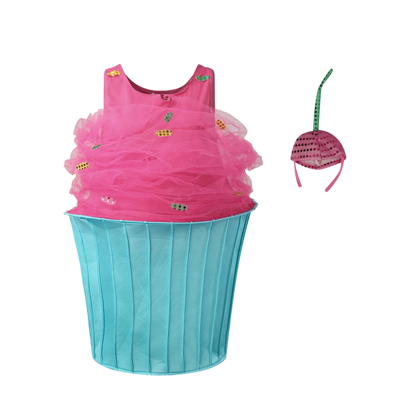TAIAOJING Mens Hallowmas Cake Play Costumes Food Character Play ...