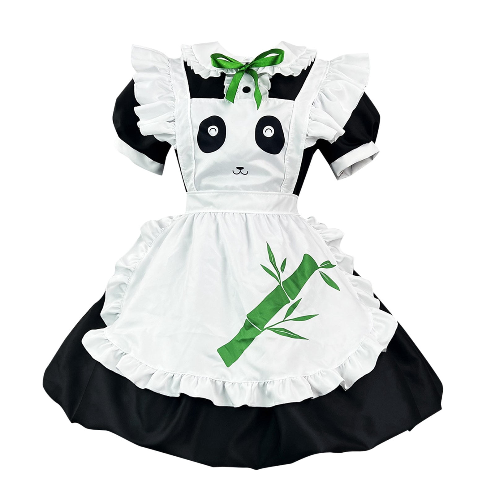 TAIAOJING Panda Bubble Dress Lolita Vintage Gothic Dress - Walmart.com