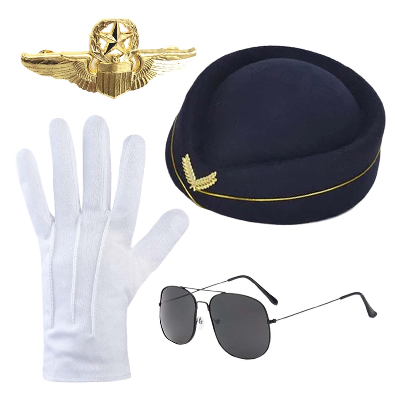 TAIAOJING Party Flight Attendant Costumes For Men And Women Party ...
