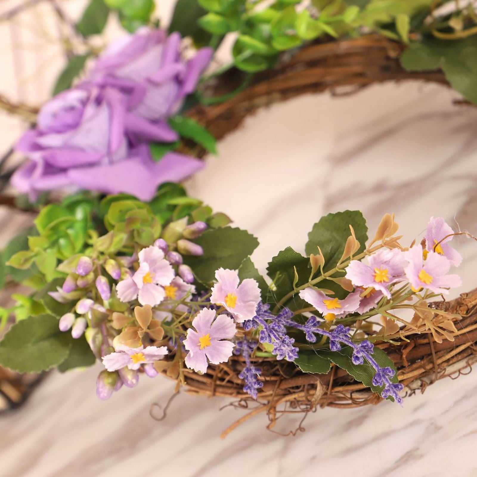 TAIAOJING Rabbit Bunny For Front Front Door Wreath Wall Decor Easter ...