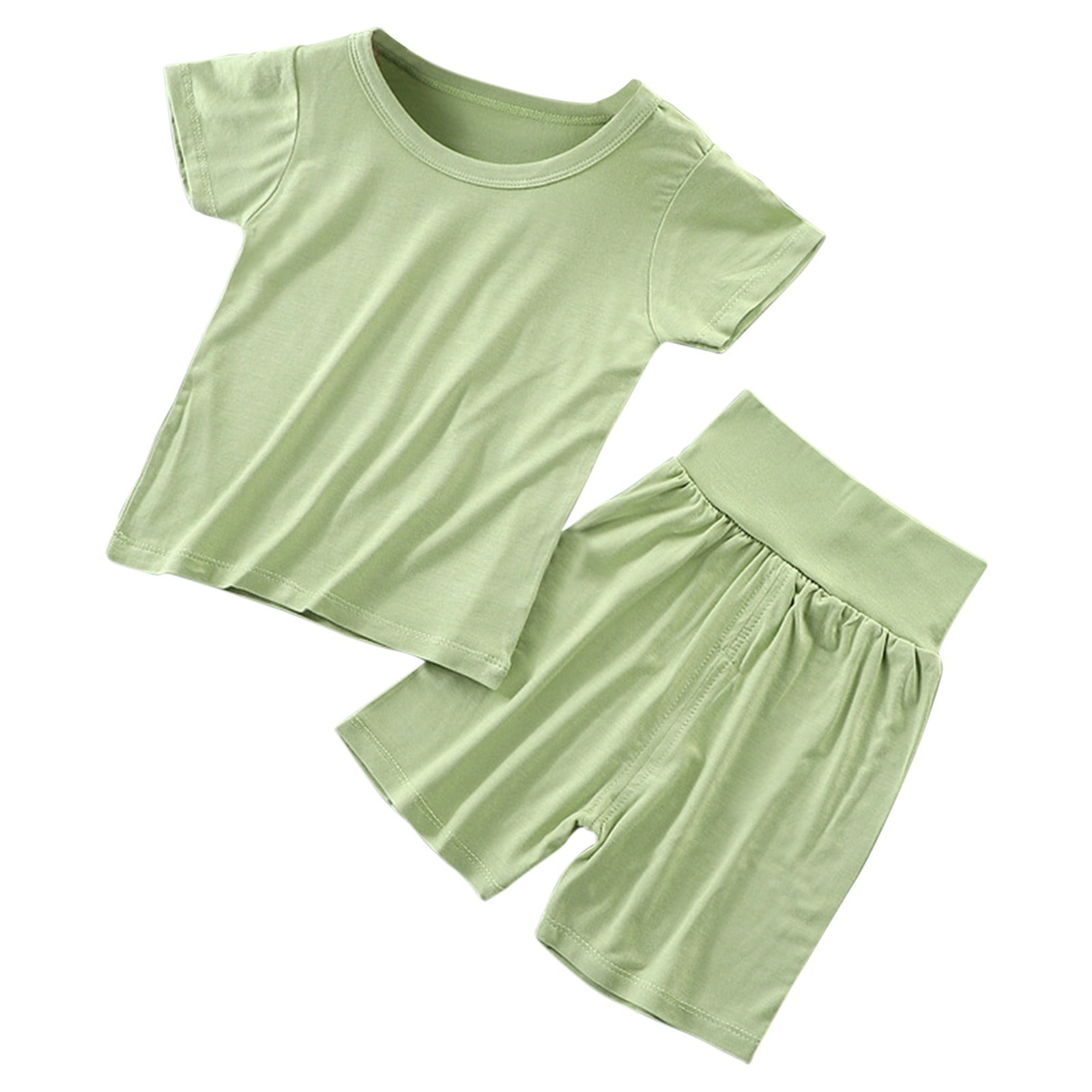 TAIAOJING Toddler Baby Girl Boy Summer Clothes Children's Pajamas ...