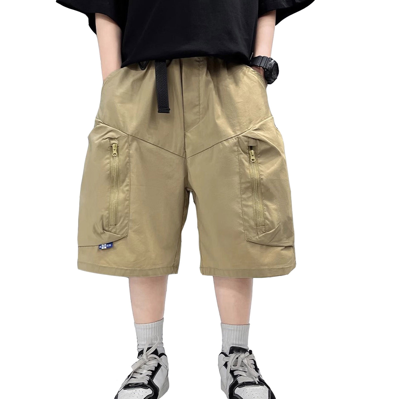 TAIAOJING Toddler Boys Kids Cargo Shorts Youth Boys Casual Stretch ...