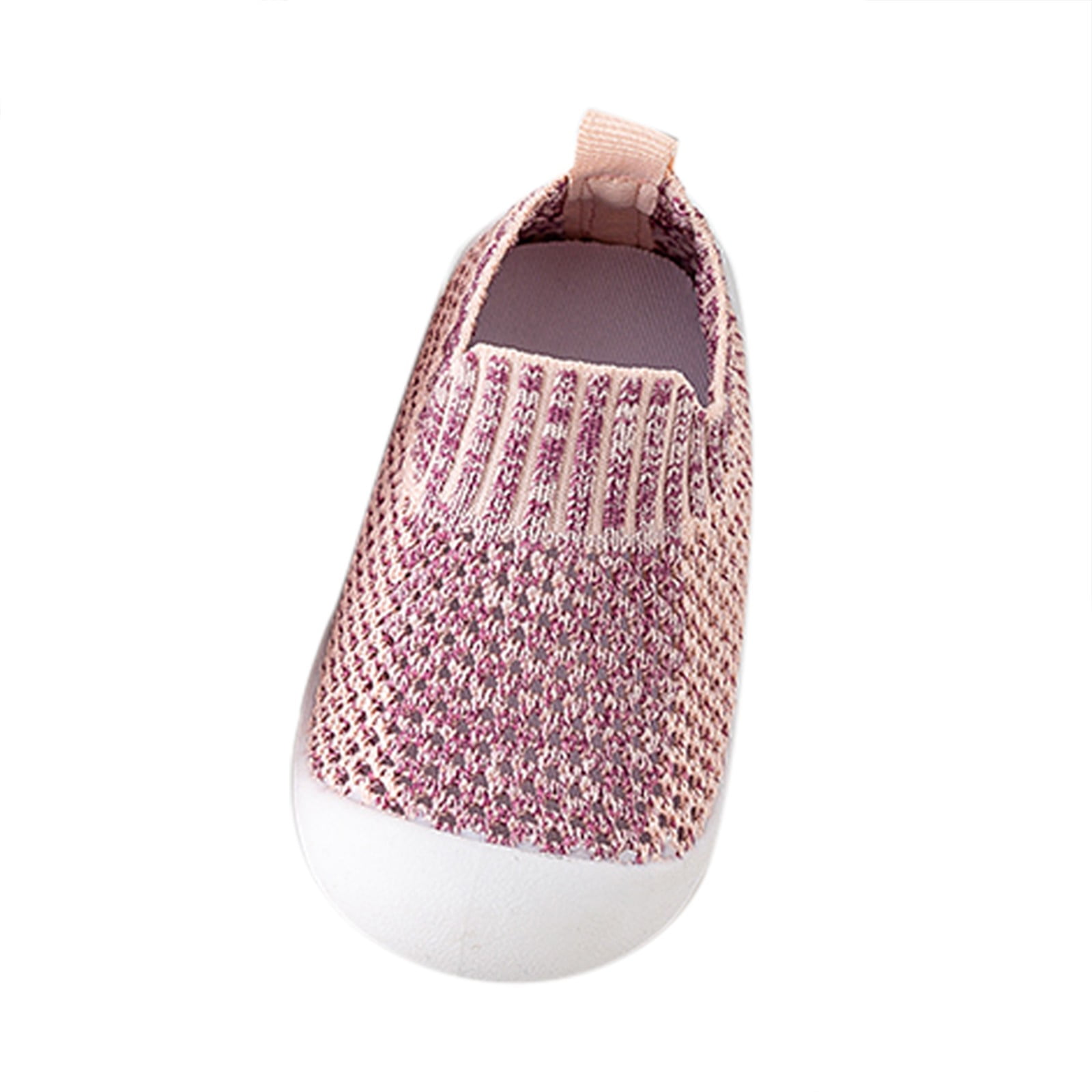 TAIAOJING Toddler First Walker Sock Shoes Breathable Slip On Soft Sole ...