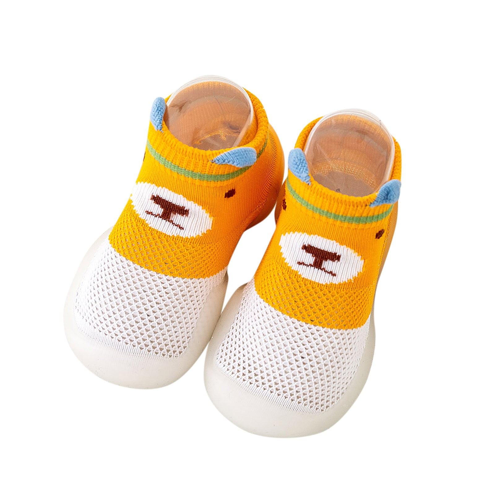 TAIAOJING Toddler First Walker Sock Shoes Cute Deer Rabbit Pattern ...