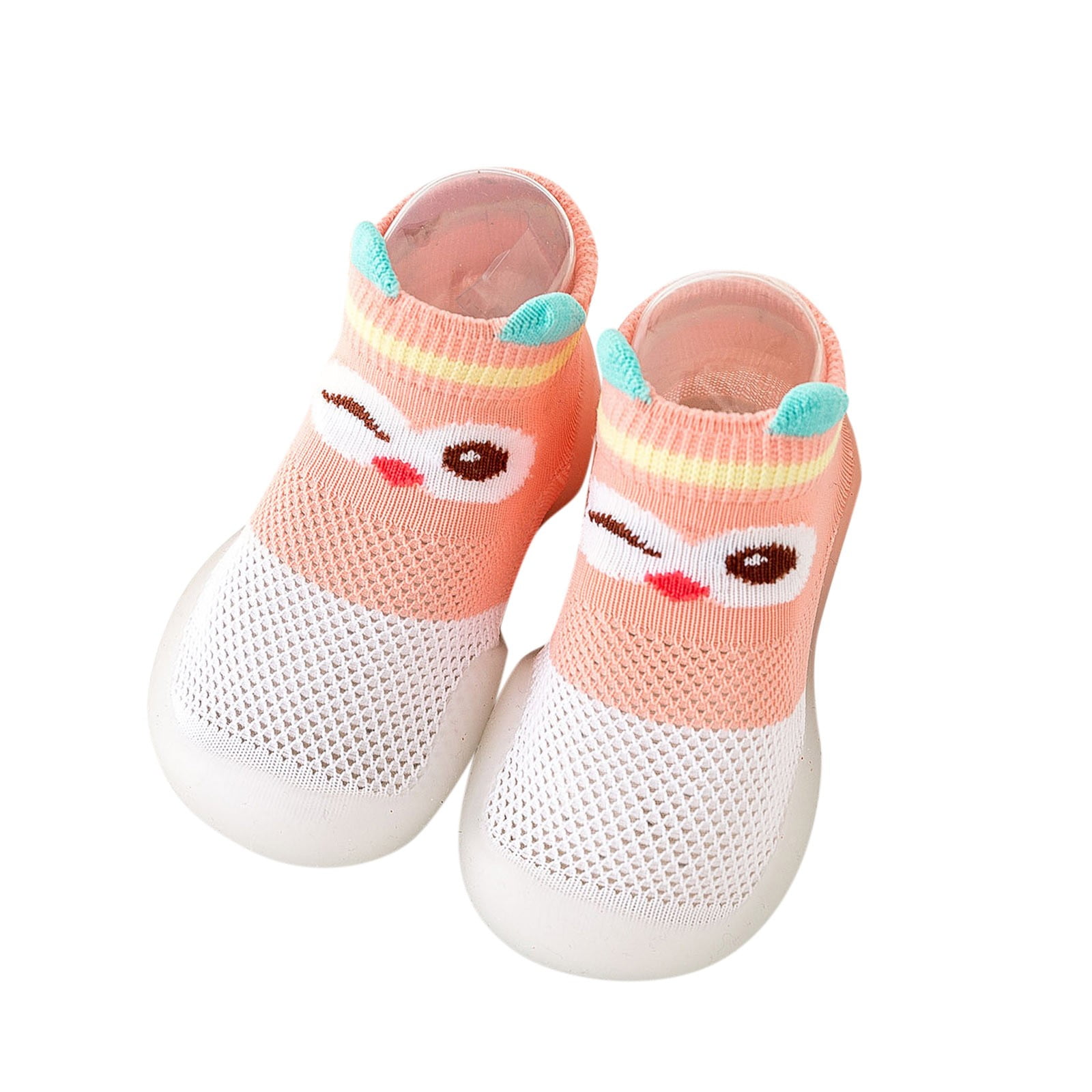 TAIAOJING Toddler First Walker Sock Shoes Cute Deer Rabbit Pattern ...