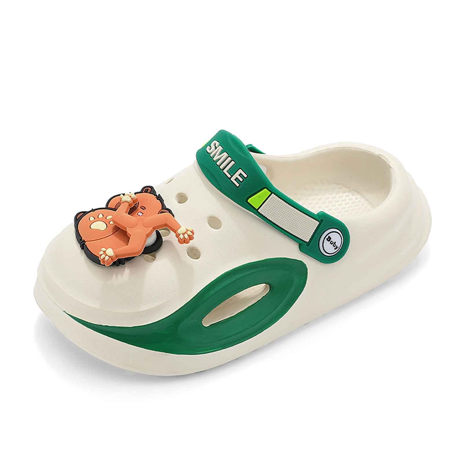TAIAOJING Toddler Girls Slippers Shoes For Daily Leisure Comfortable ...