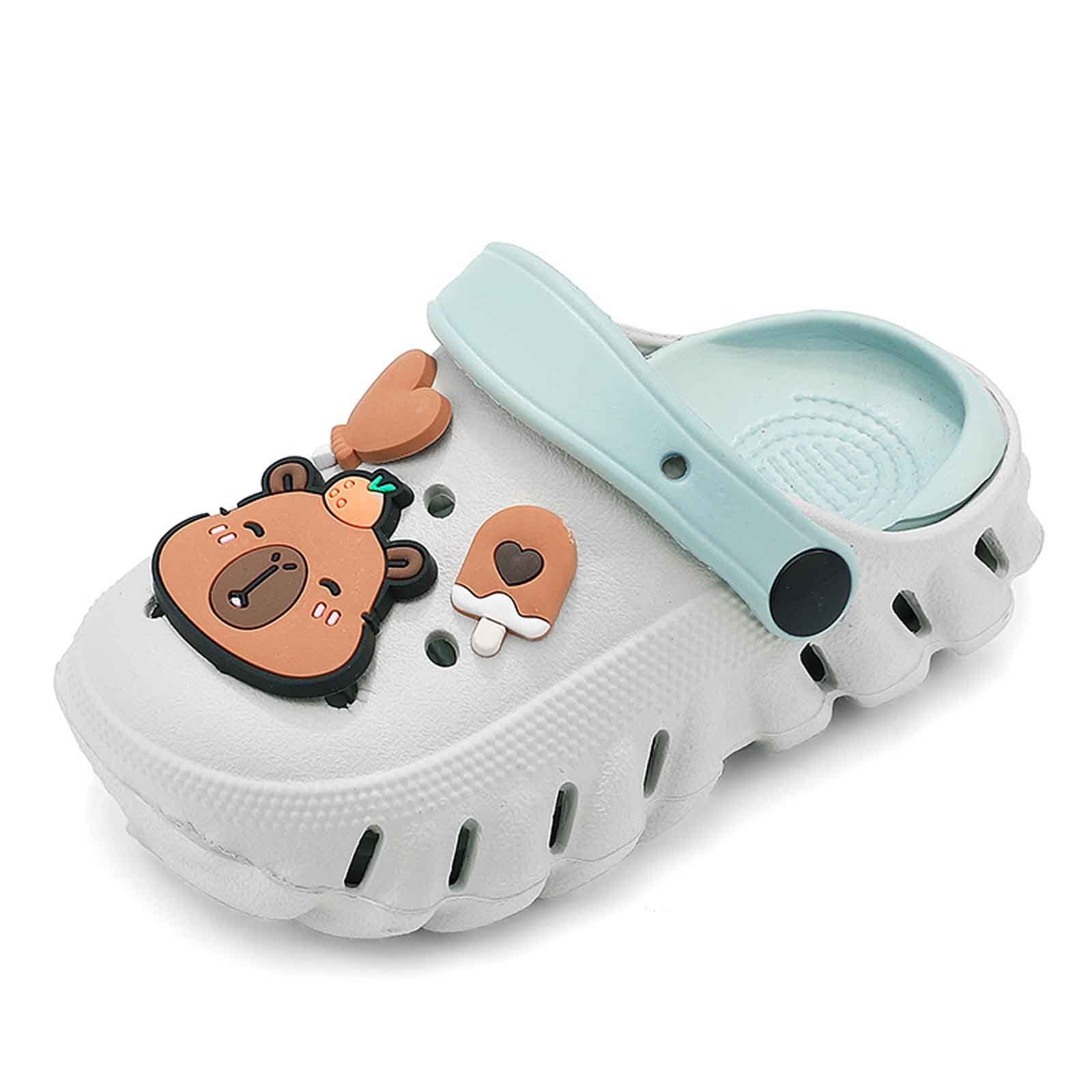 TAIAOJING Toddler Girls Slippers Shoes For Everyday Comfort Fixed ...
