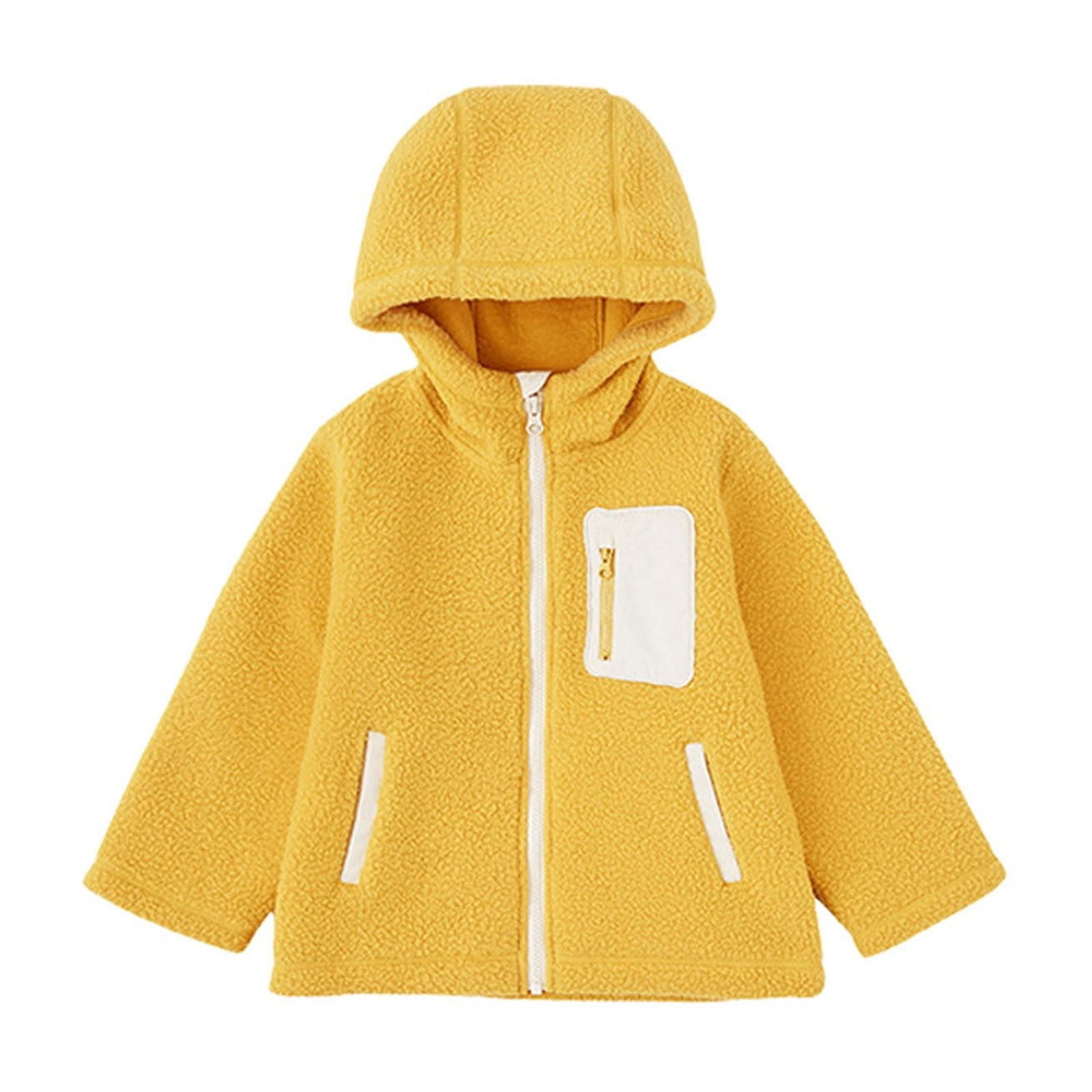 TAIAOJING Toddler Kid Girls Fall Jackets Sping Boys Full Zip Hooded ...