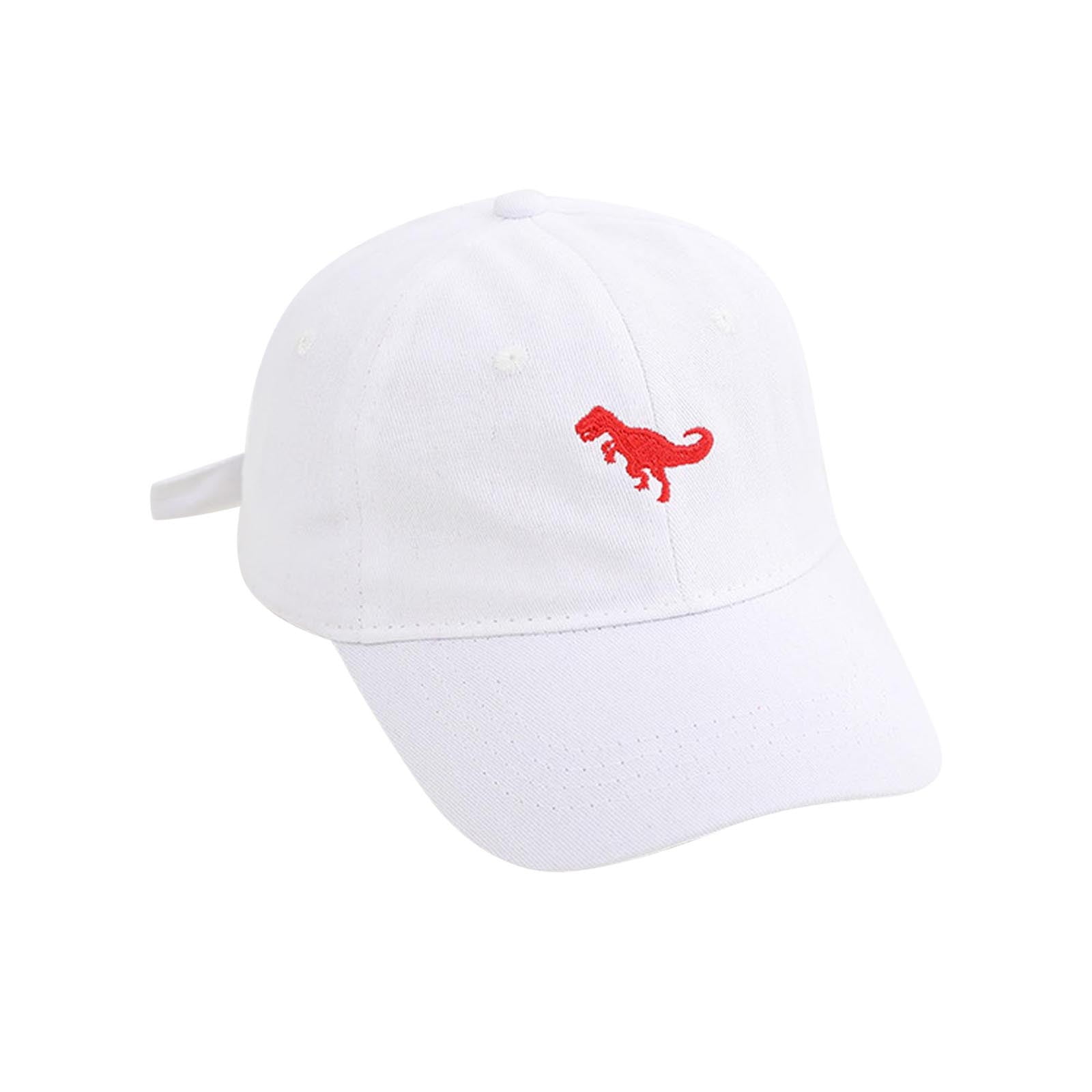 TAIAOJING Toddler Kids Dinosaur Baseball Cap | Adjustable Sun Hat With ...