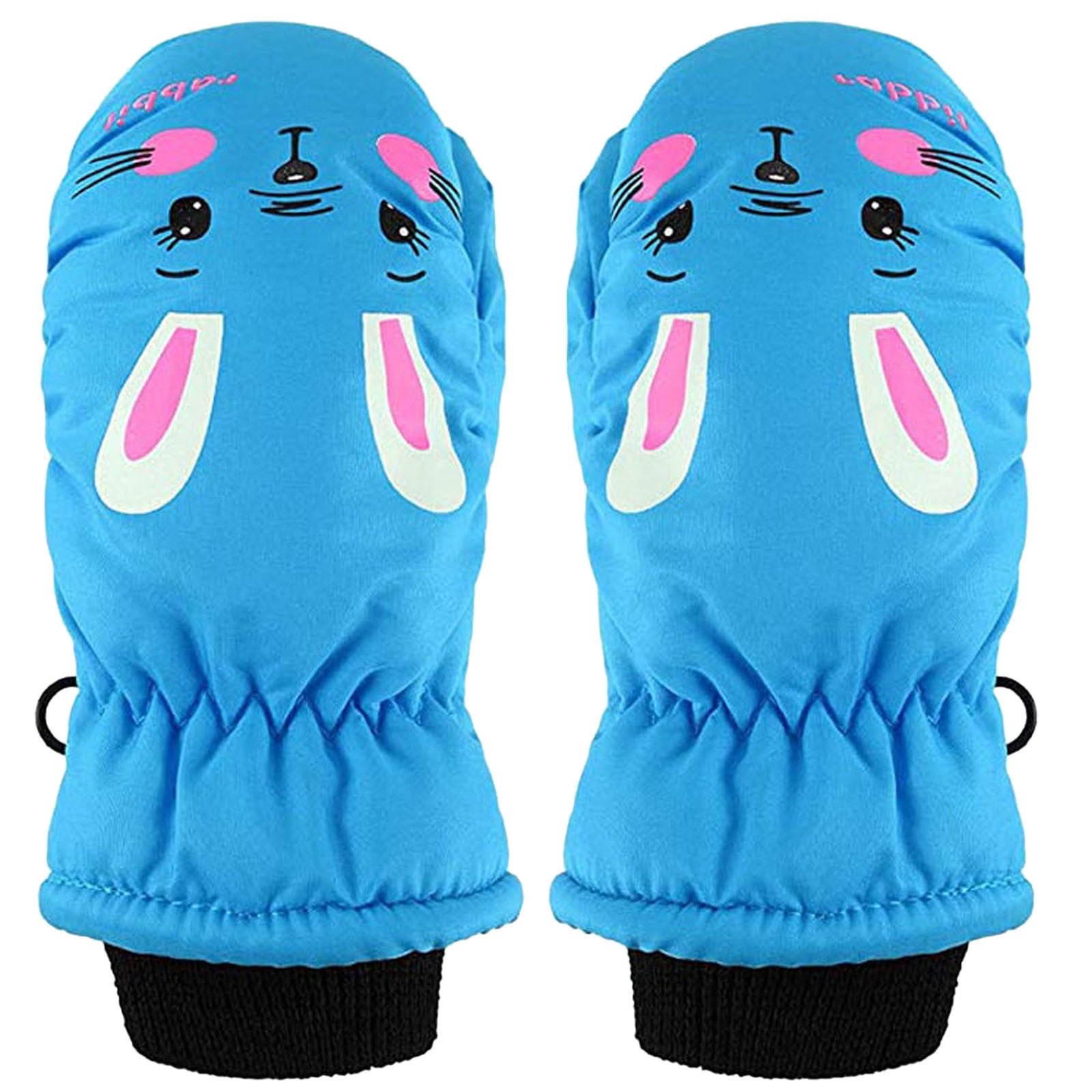 TAIAOJING Toddler Mittens Water-proof Skiing Gloves Toddler Snow Gloves ...