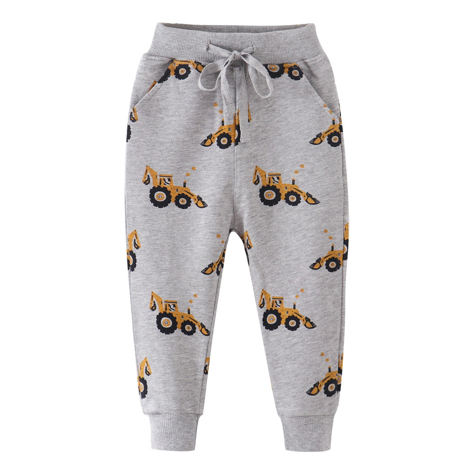 TAIAOJING Toddler Pants Girls Boys Kids Sport Cartoon Prints Casual ...