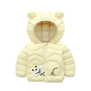 TAIAOJING Baby Girls' Hooded Jacket Winter Cartoon Rabbit Thicken Keep Warm +Bag Windbreaker ...