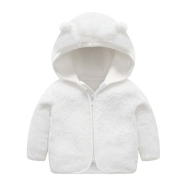 TAIAOJING Baby Girls' Hooded Jacket Winter Cartoon Rabbit Thicken Keep Warm +Bag Windbreaker ...
