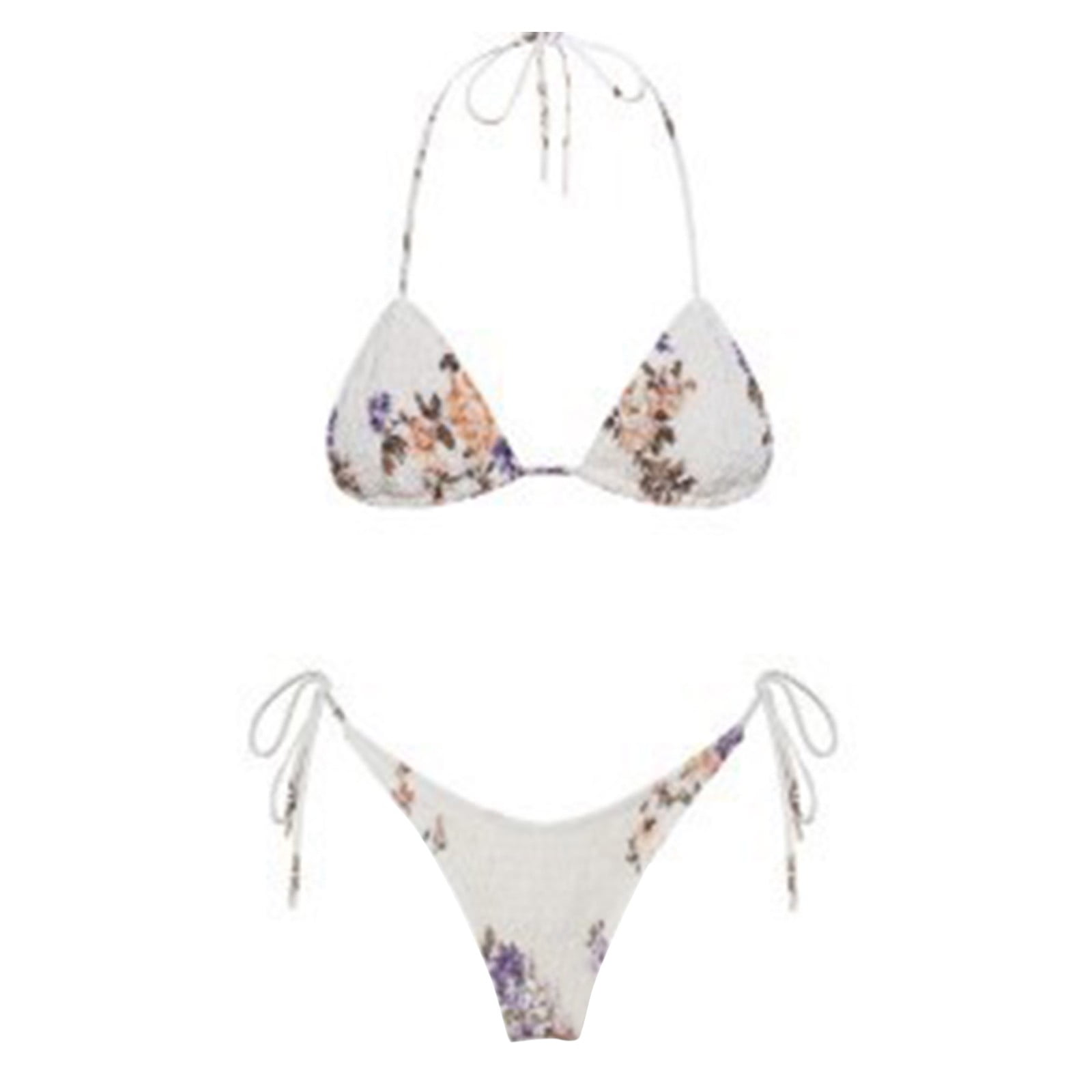 Taiaojing Women Bikini Sets 2 Piece High Waisted Sexy Bikini Swimsuit 2628