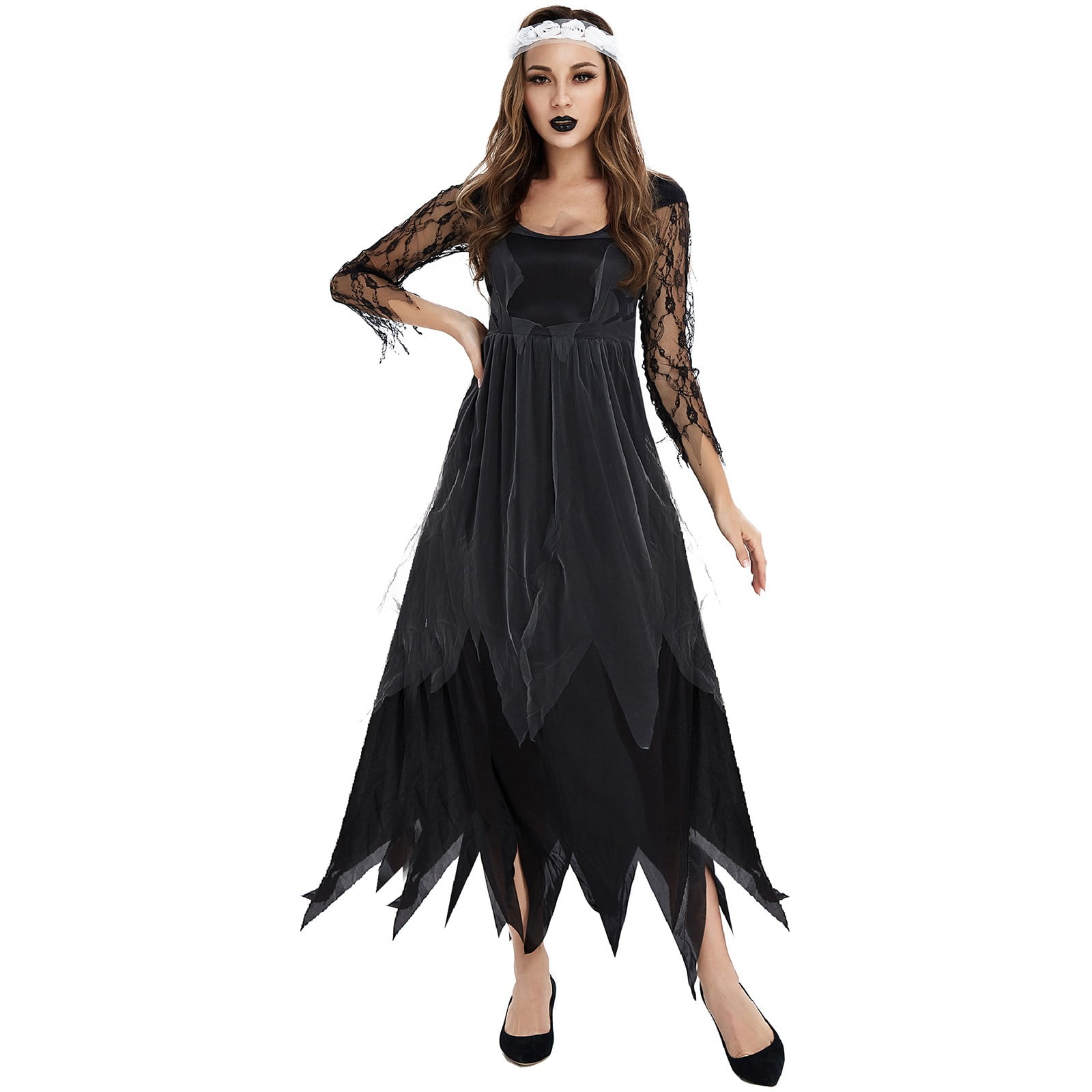 TAIAOJING Women Party Game Hallowmas Female Bride Outfit - Walmart.com