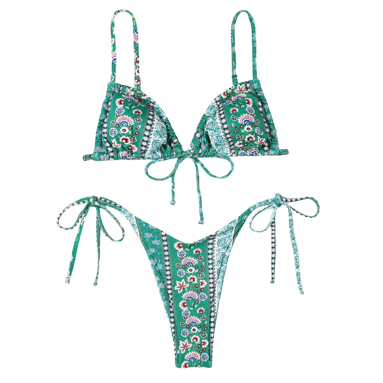Taiaojing Women Tummy Control Swimsuits One Piece Sexy Bikini Push Up