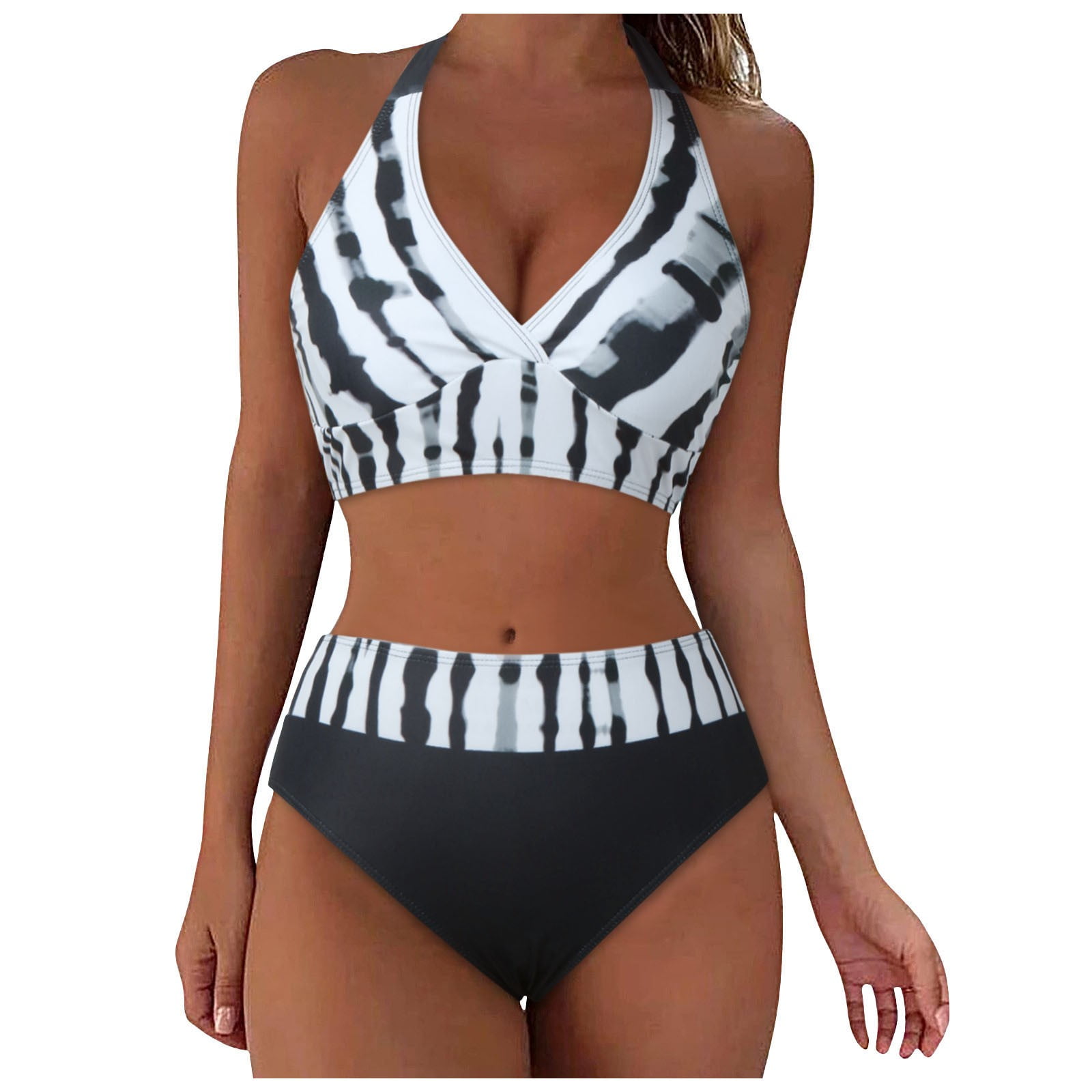 Taiaojing Women Tummy Control Two Piece Tankini Swimsuits 2024 New Sexy