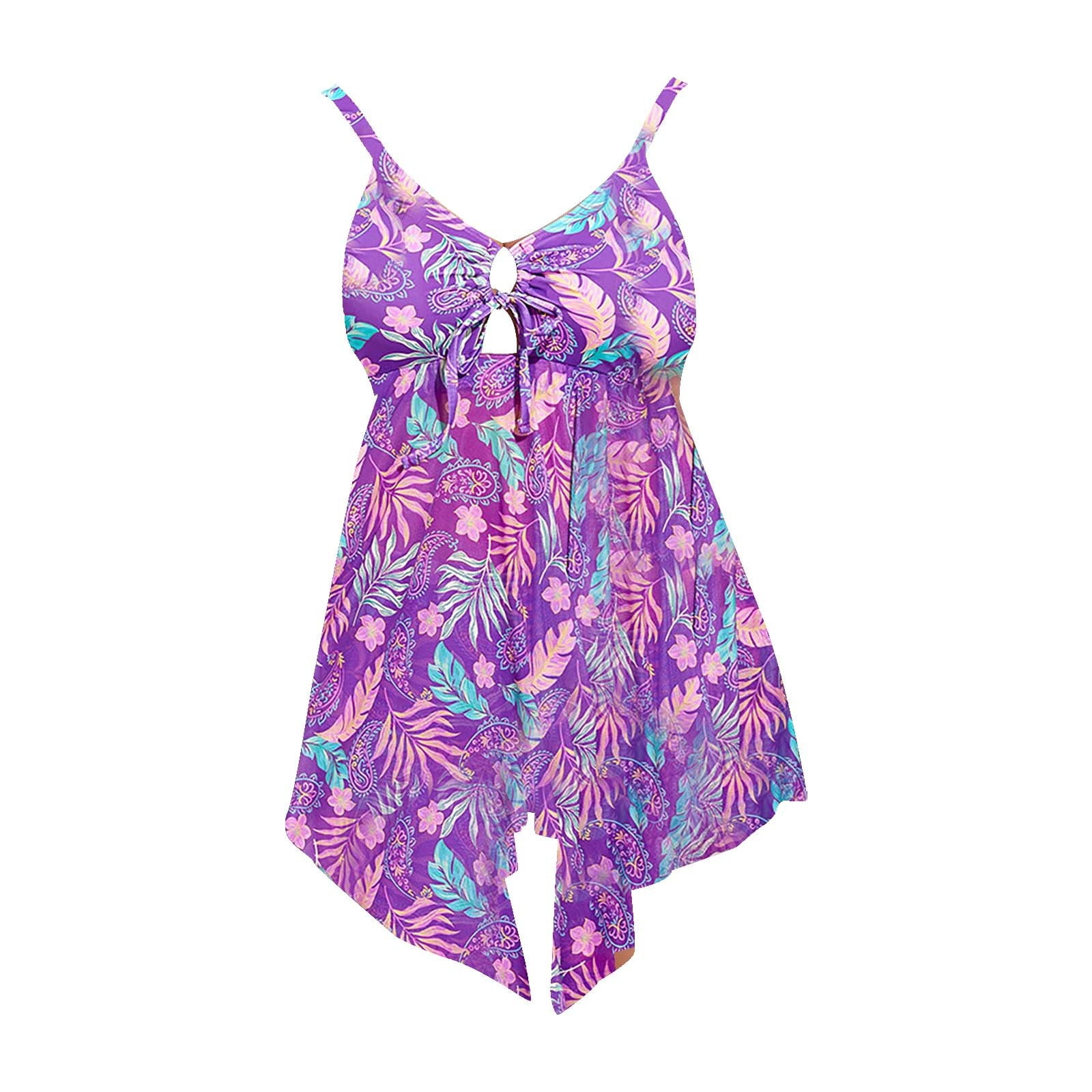 Taiaojing Womens Bikini Sets High Waisted Two Piece Swimsuits Clothing