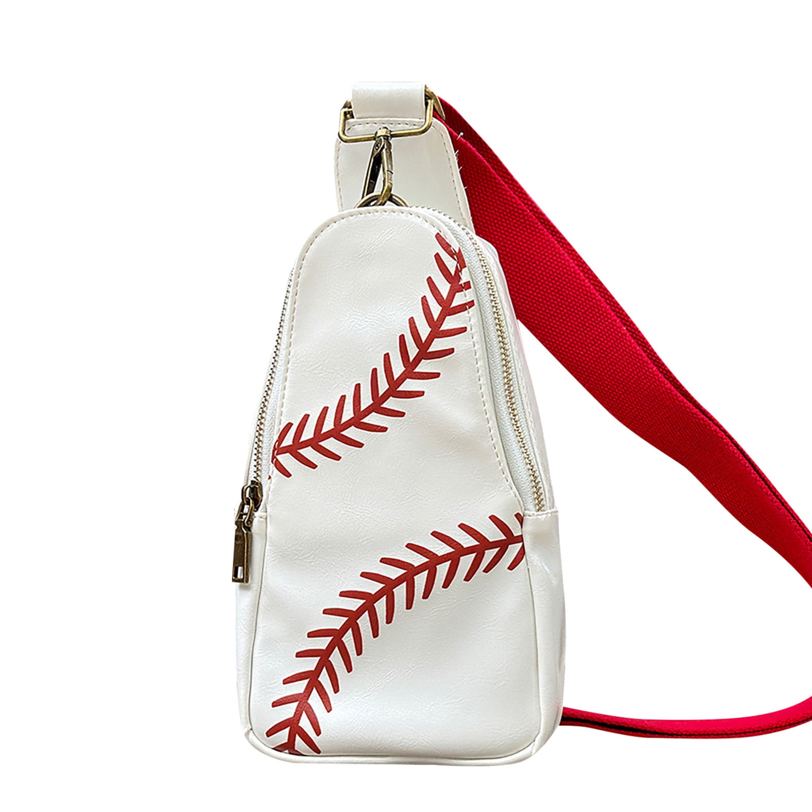 TAIAOJING Women's Handle Bag Men Baseball Shoulder Bag Chest Bag Sports ...