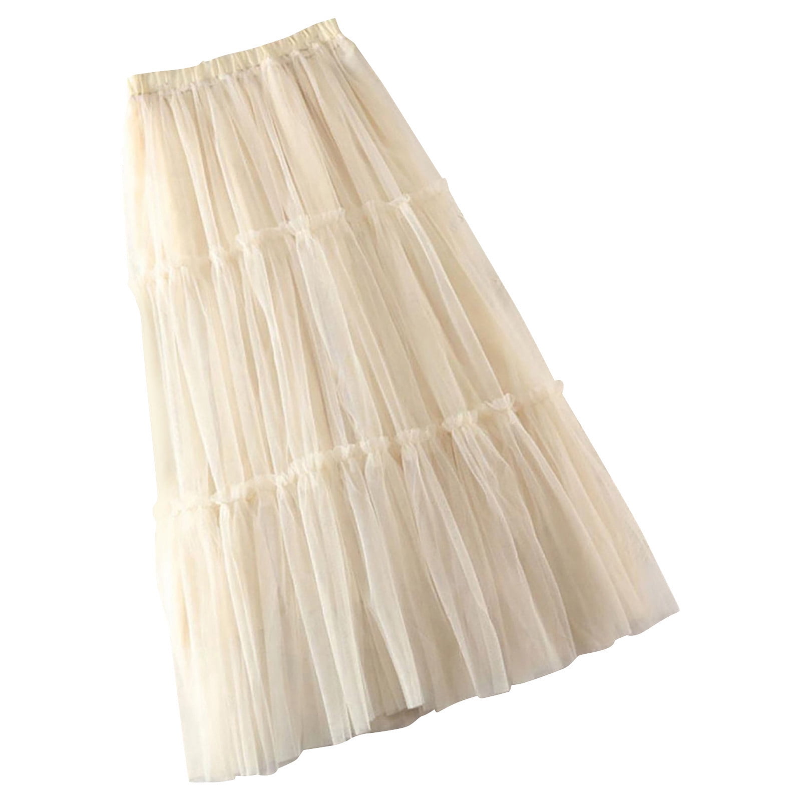 Taiaojing Womens Mini Fitting Split Skirt Spring Summer Elastic High