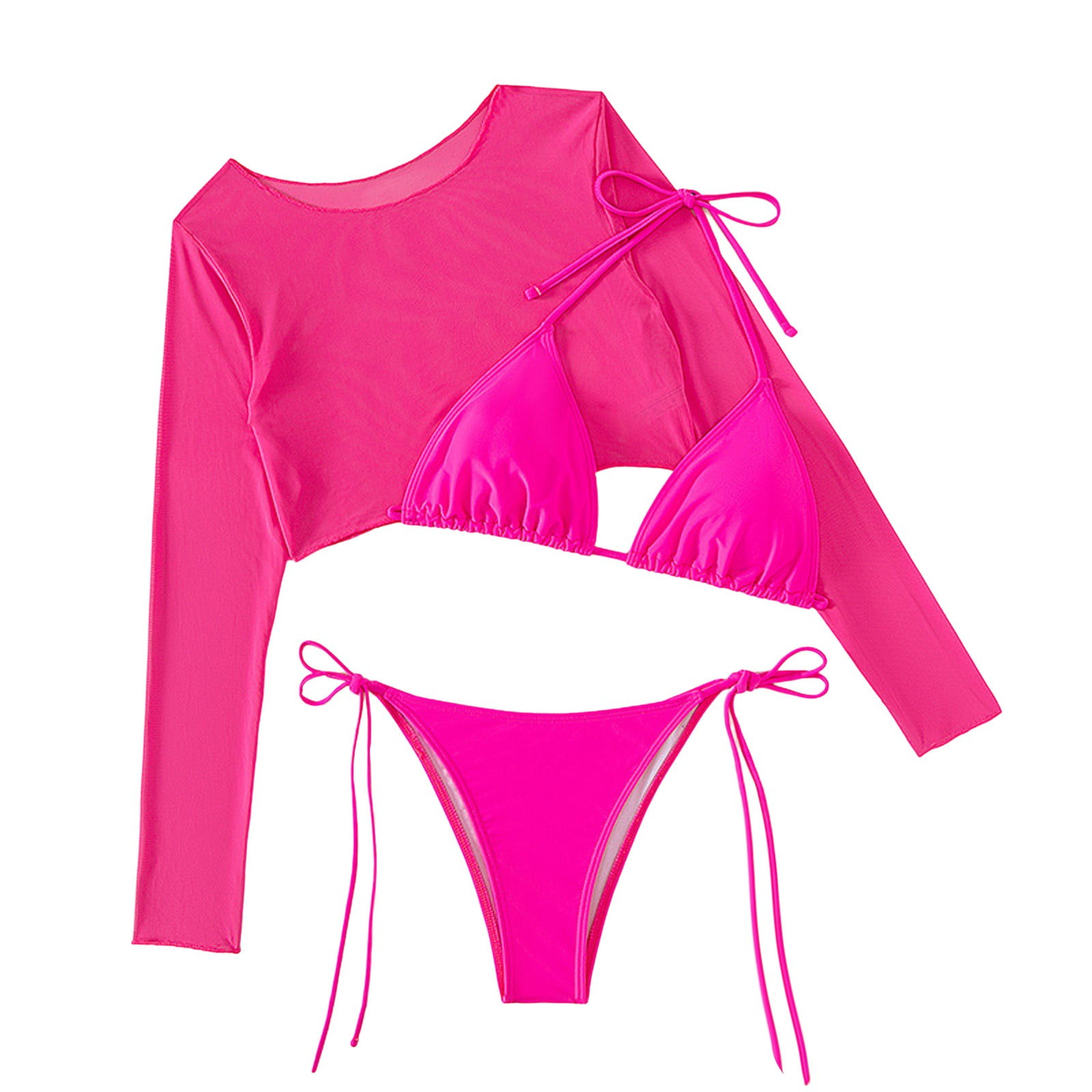 Taiaojing Womens One Piece Swimsuit Tummy Control Bathing Suit Three
