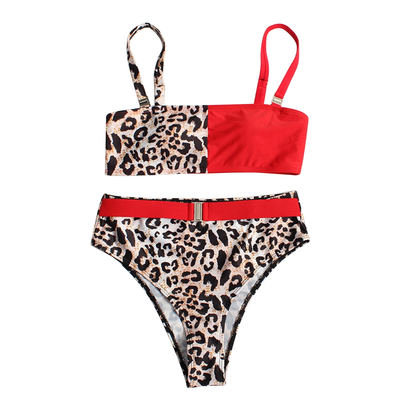 Taiaojing Womens Plus Size Swimsuit One Piece Sexy High Waisted Bikini