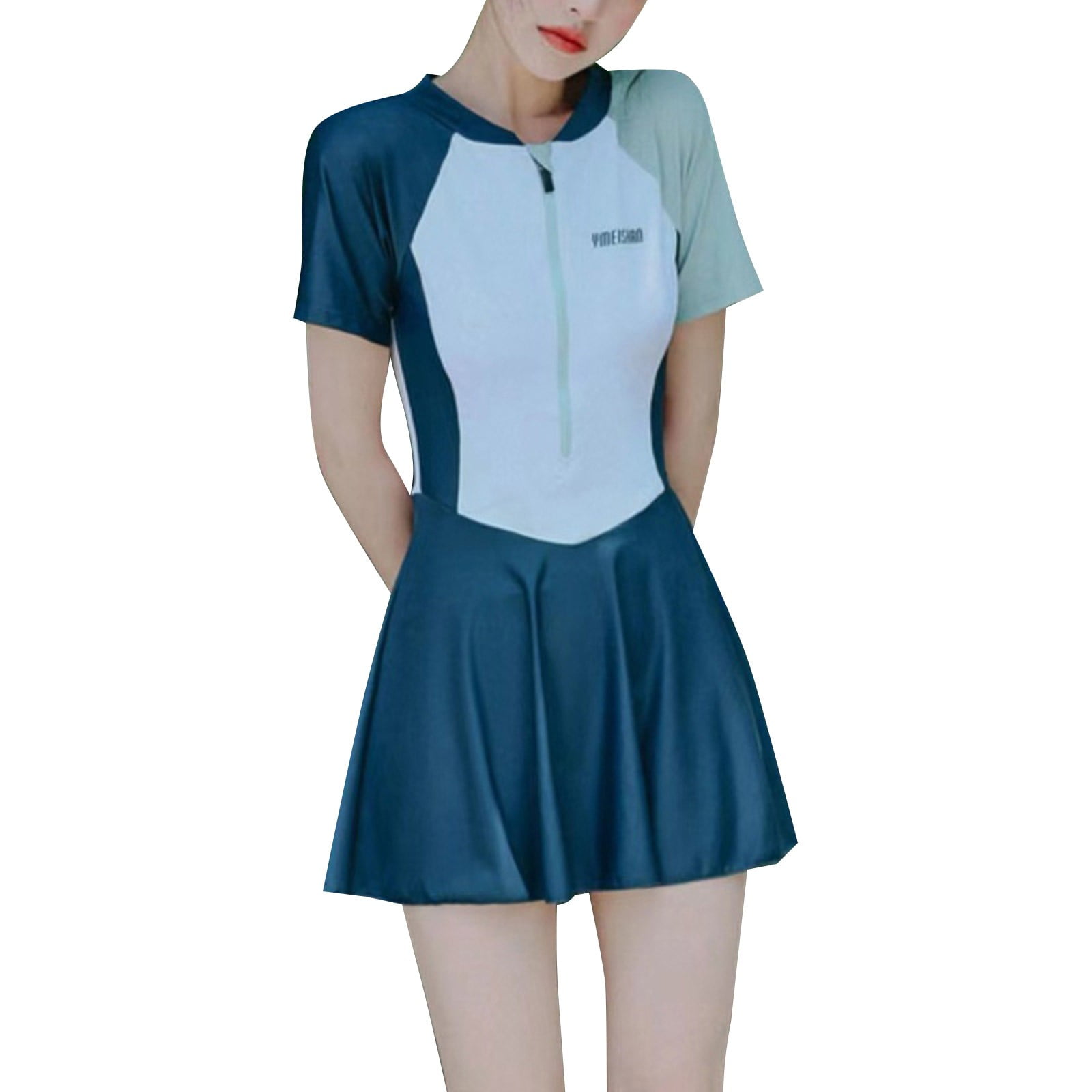 Taiaojing Womens Two Piece Bikini Sets Dress Style Square Corner Slim