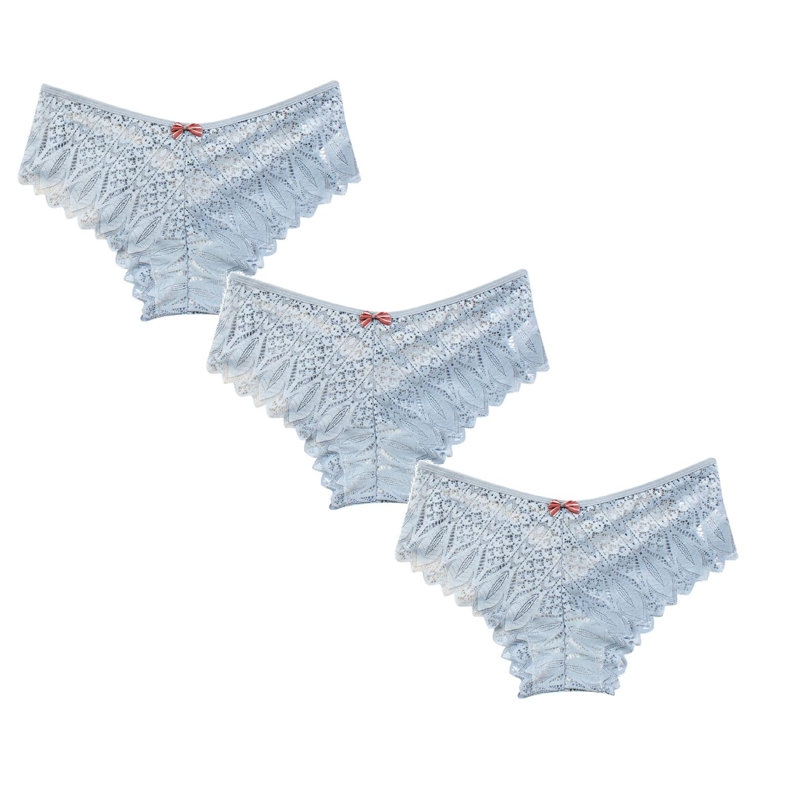 TAIAOJING Womens Briefs Panties For Crochet Lace Lace Up Panty Sexy ...