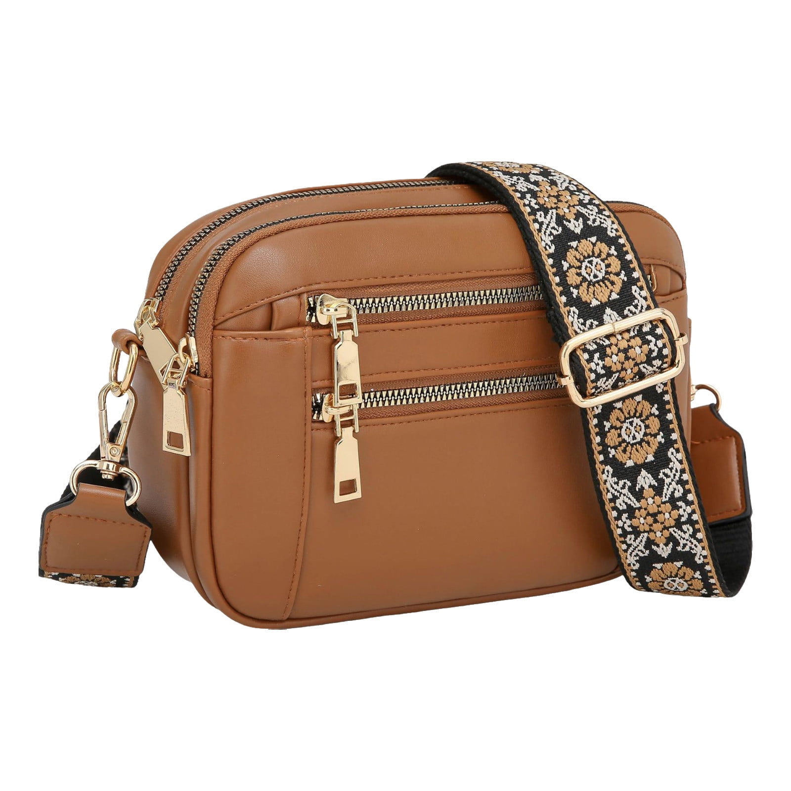 TAIAOJING Womens Handbags Multiple Pockets New PU Solid Color Fashion ...