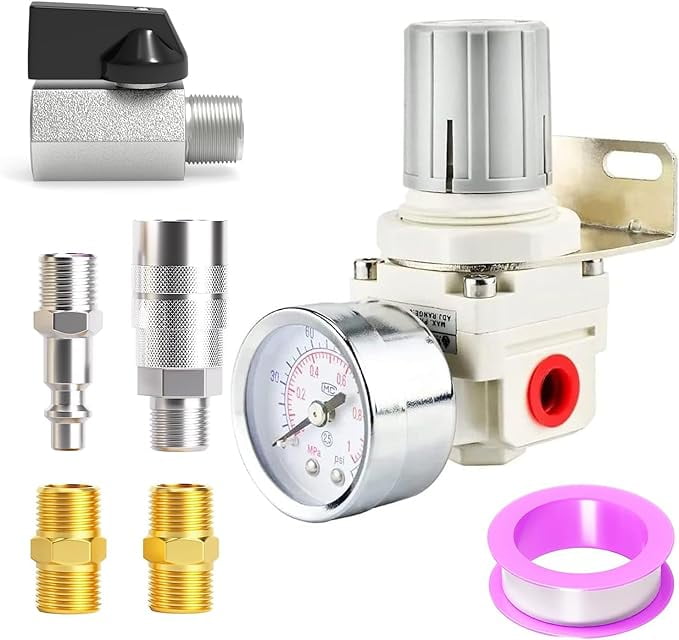 TAILONZ PNEUMATIC 1/4 Inch NPT Air-Compressor Accessories Pressure ...
