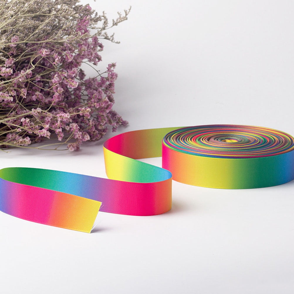TAILTOSS 1 Roll Colored Ribbon for Present Wrapping and Cake Decoration ...