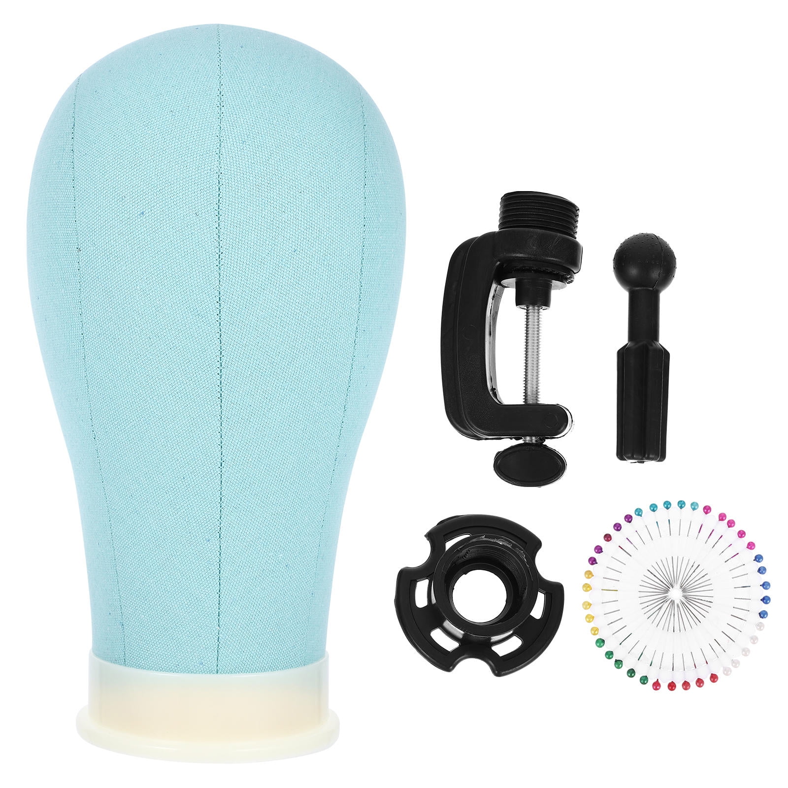 TAILTOSS 1 Set Braiding Hair Stand Wig Display Head Model 11.8X6.7X6 ...