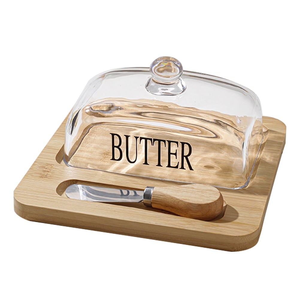 TAILTOSS 1 Set Butter Tray with Lid for Butter and Cheese Storage in ...