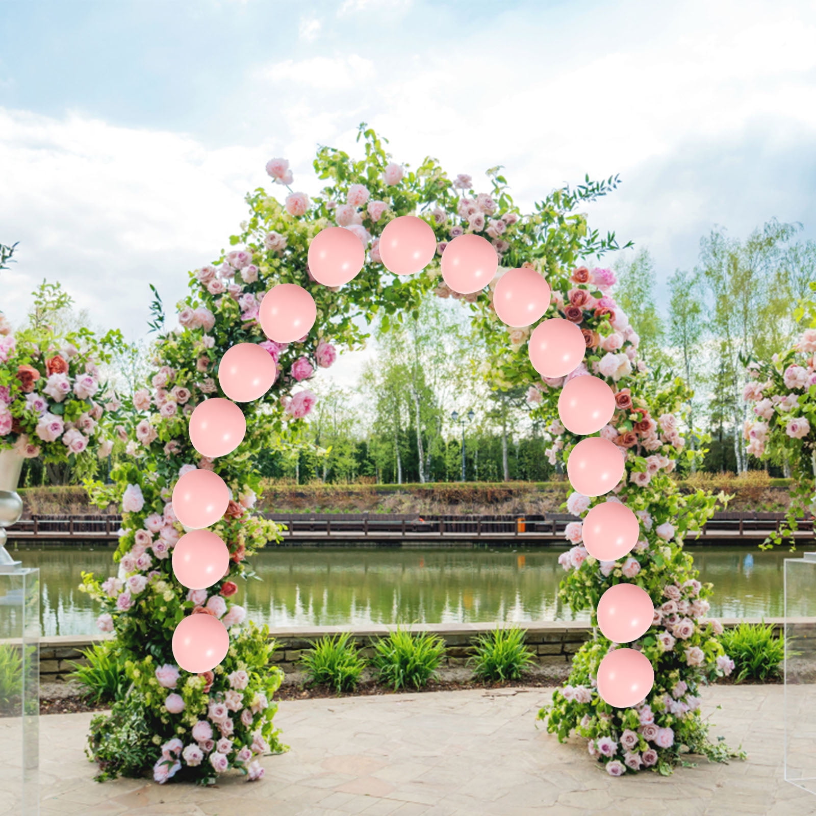 TAILTOSS 1 Set DIY Balloon Garland Assorted .72X2.36X0.04Inch Latex ...