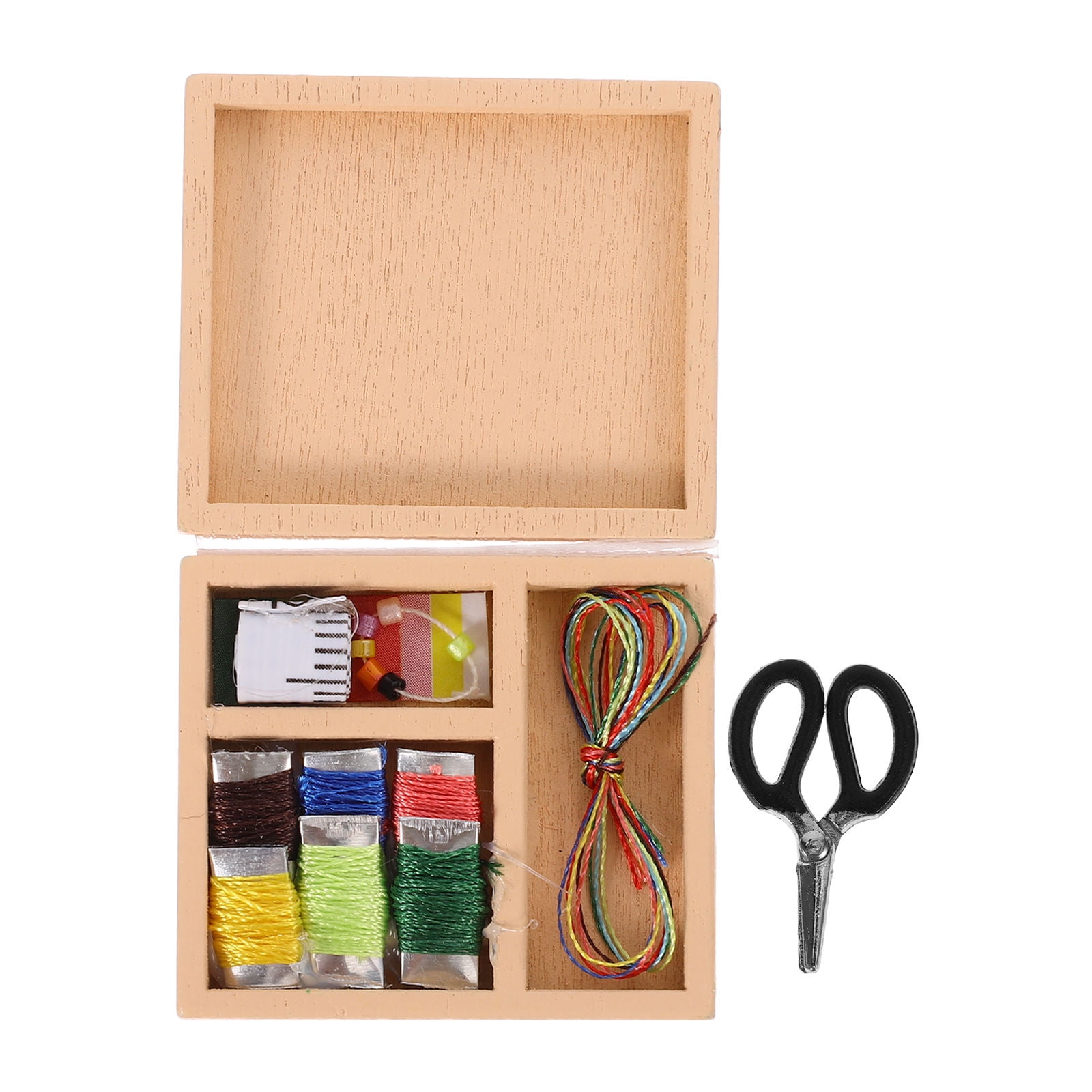 TAILTOSS 1 Set Miniature Sewing Box Toy for Collectors and Enthusiasts ...