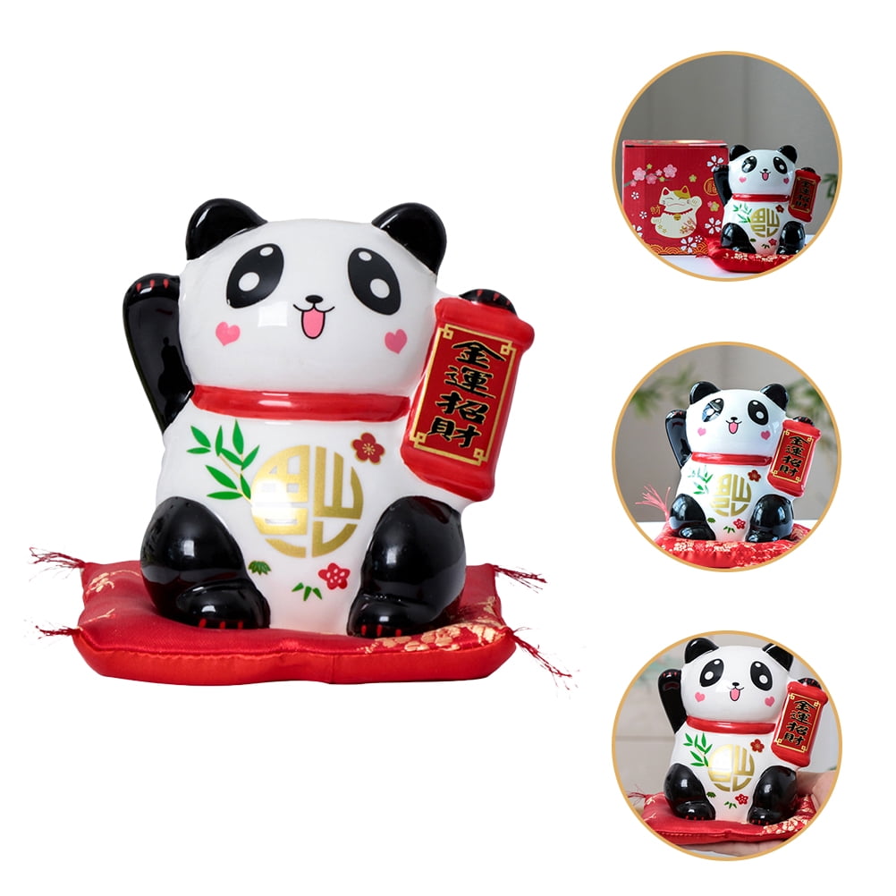 TAILTOSS 1 Set Panda Money Bank Cute Panda Coin Money Box For Children ...
