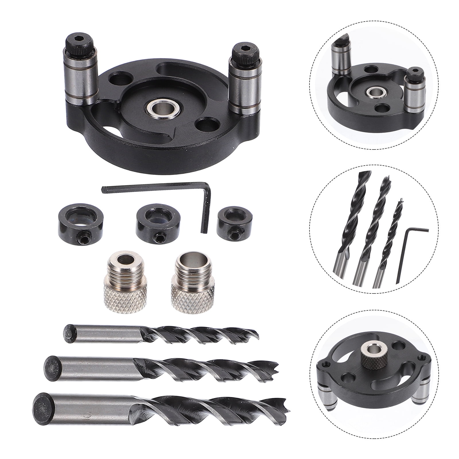 TAILTOSS 1 Set Self Centering Jig Portable Drilling Guide for ...