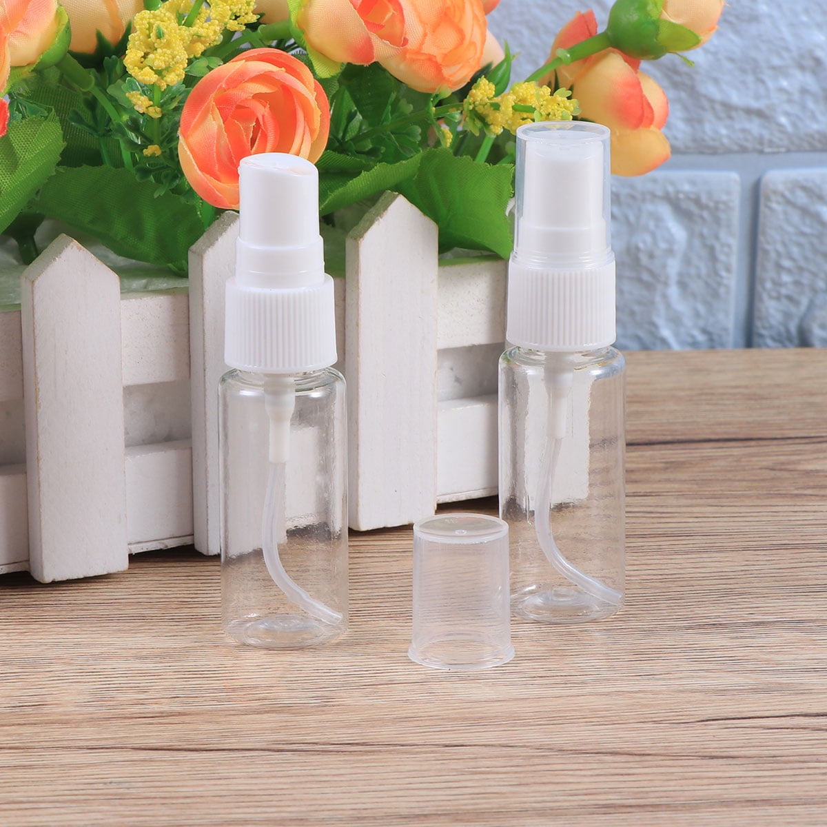 TAILTOSS 100 Pcs Plastic Dispenser Bottles Empty Pump Bottles for ...